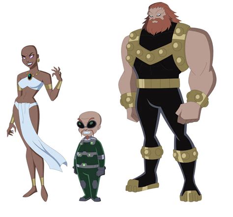 Dcau Hivefearsome Five By Amtmodollas On Deviantart