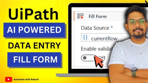 How To Automate Data Entry With Ai In Uipath Uipath Ai Data Entry