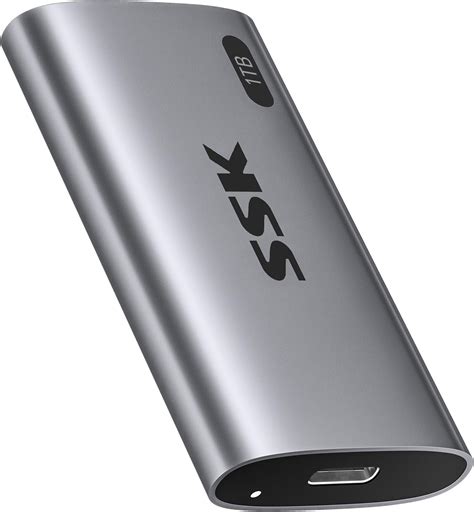 Amazon Com SSK External SSD 1TB Portable SSD 1TB Up To 550MB S SSD 1tb External Hard Drive Type