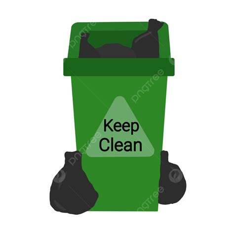 쓰레기통 가득 쓰레기 쓰레기통 행복한 국가 쓰레기의 날 Png 일러스트 및 Psd 이미지 무료 다운로드 Pngtree