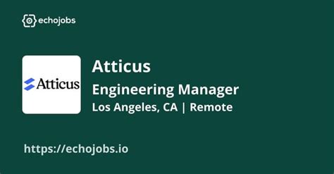 Atticus Is Hiring Engineering Manager Usd 170k 220k Los Angeles Ca Remote Nodejs Scala Sql