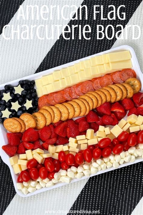 American Flag Charcuterie Board Recipe Drugstore Divas