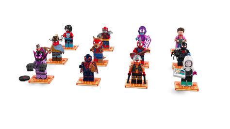 Lego Minifigures Spider Man Across The Spider Verse Lego Fnac Belgique