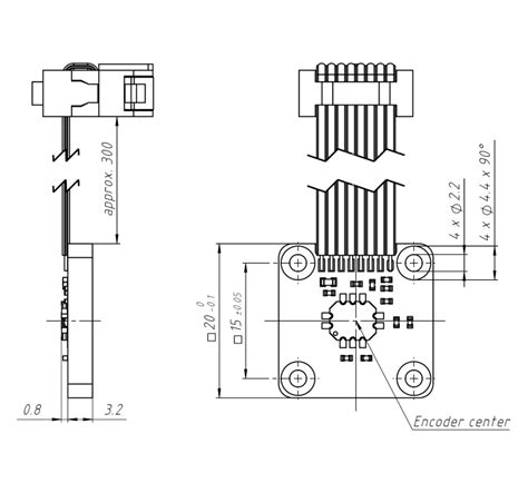 Incremental Linear Encoder Chip Id4501l Posic