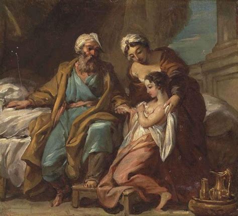 French School 18th Century Sarah Presenting Hagar To Abraham Mutualart