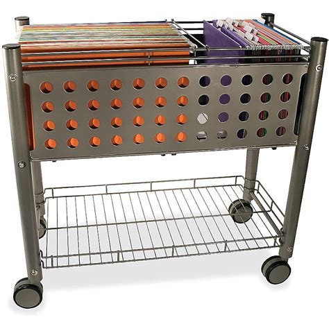 Amazon Com Rolling File Cart Matte Gray VRTVF Kitchen Dining