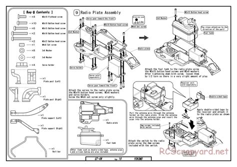 Yokomo Gt 4w Instruction Manual Gt4w • Rcscrapyard Radio Controlled Model Archive