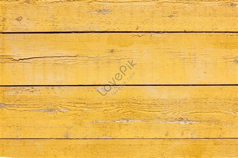 생생한 노란색 페인트가 있는 오래된 나무 널빤지의 수평 이미지 사진 무료 다운로드 Lovepik