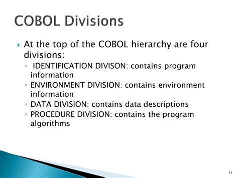 Ppt Cobol Powerpoint Presentation Free Download Id 236924