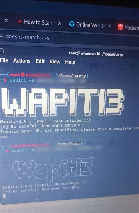 Wapiti 3 A Web Application Vulnerability Scanner Abhinav Singwal Posted On The Topic Linkedin