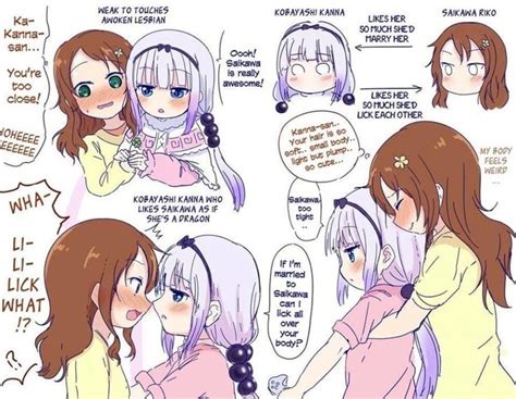 Kanna Riko Dragon Comic Kobayashi San Chi No Maid Dragon Miss