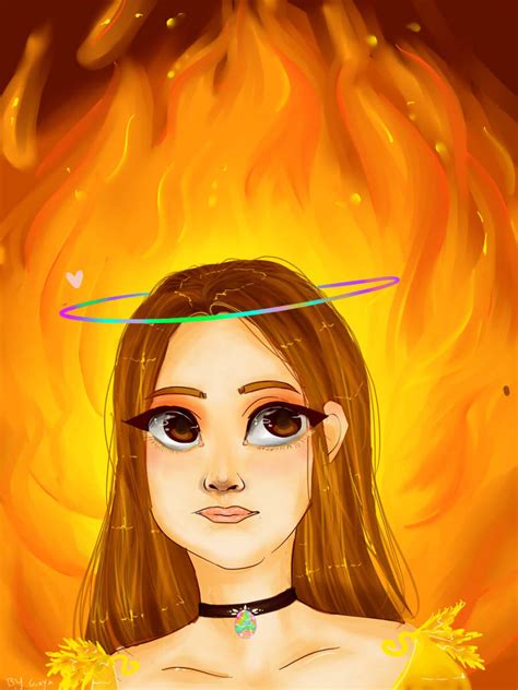 Fire Girl By Guashaba On Deviantart Fire Girl By Guashaba On Deviantart