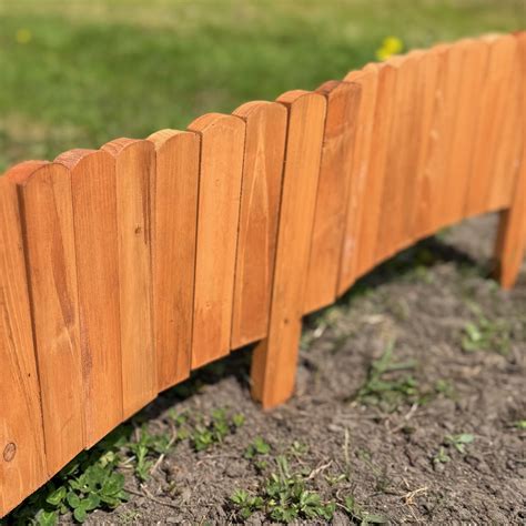 Wooden Log Roll Style Garden Lawn Edging 70cm X 20cm 6 Panels