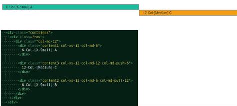 Css Bootstrap 3 Column Ordering Stack Overflow