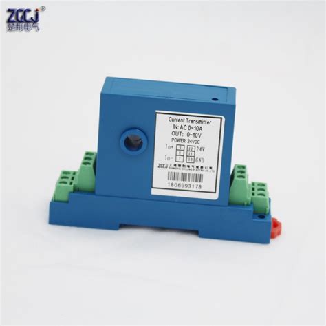 Perforation Ac 0 10a Current Transmitter 4 20ma 0 10v Output 10a Perforated Ac Ampere Signal