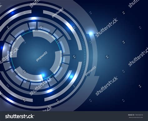 Technology Background Vector Illustration Stock Vector Royalty Free
