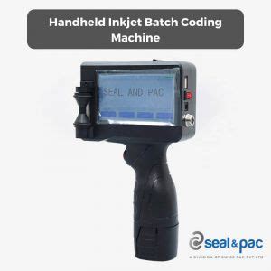 Automatic Handheld Inkjet Batch Coding Machine