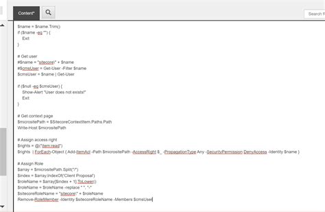 powershell script access issue in sitecore sxa · issue 1304