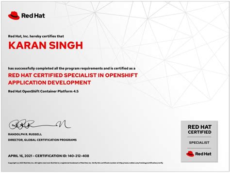 Karan Singh On Linkedin Openshift Kubernetes Application Development Ex288 14 Comments