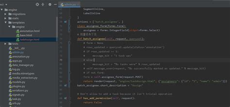 how to customize action to batch assign assignees in task assignment page · issue 1050 · cvat