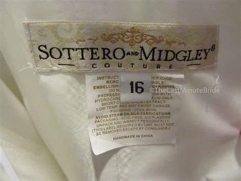Sottero And Midgley Cassandra 5sc640 The Last Minute Bride