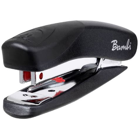 Rexel Bambi Mini Stapler Black Officeworks