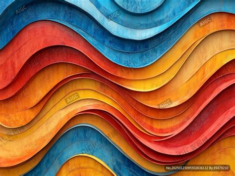 Ai创作图简洁大气拼色曲线纹理 彩色弯曲艺术画 高清彩色流彩背景墙 多彩线条背景墙 绚丽弯曲艺术背景 动感曲面背景 抽象地毯波纹扭曲壁纸 创意波纹弯曲活力 肌理彩色流体背景墙 抽象波浪底纹