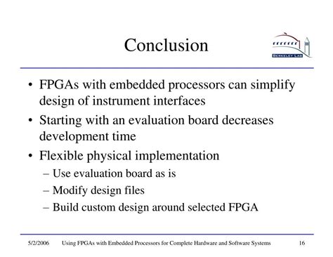 Ppt Using Fpgas With Embedded Processors For Complete Hardware And