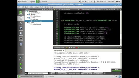 Manejo De Tabla QTableWidget En Qt Creator Parte 3 YouTube