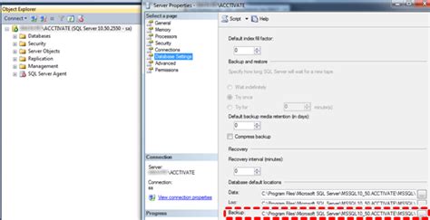 How To Change SQL Database Backup Location How To Change SQL Database Backup Location