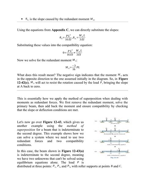 Statically Indeterminate Beams And Shafts Docx