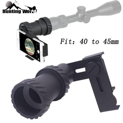 Tactical Universal Rifle Scope Smartphone Adapter Camera Mount Adapter Mobile Phone Camera