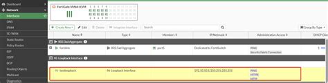 Technical Tip How To Create Loopback Interface On Fortinet Community