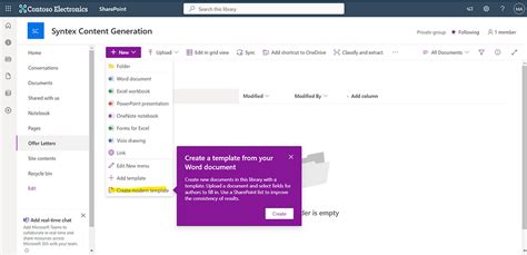 Generate Documents With Microsoft Syntex And Power Automate