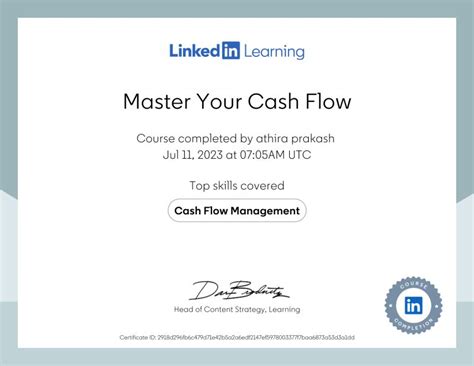 Athira Prakash On Linkedin Certificate Of Completion