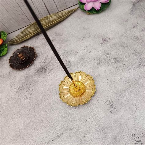 Brass Agarbatti Stand Multi