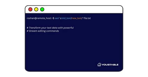 Sed Command Tutorial For Linux Enhance Your Text Processing Skills