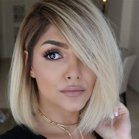 Каре с затемненными корнями 79 фото