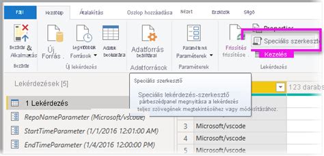 Dinamikus M Lekérdezési Paraméterek A Power Bi Desktopban Power Bi Microsoft Learn