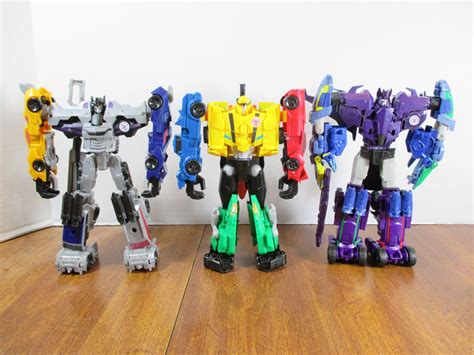 Toy Review Transformers Robots In Disguise Combiner Force Menasor Galvatronus And Ultra Bee