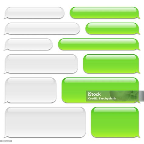 빈 벡터 메시지 거품입니다 채팅 또는 메신저 음성 거품 Sms 텍스트 프레임입니다 짧은 메시지 전송 기포에 대한 스톡 벡터 아트 및 기타 이미지 Istock