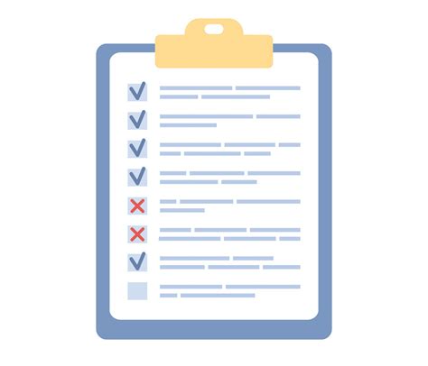 Survey Icon Checklist Form Clipboard Sign Vector Flat Illustration 20643784 Vector Art At
