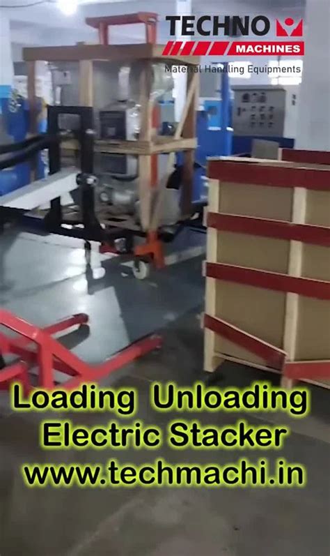 Til Electric Stacker Loading And Unloading Lifter 500kg For Warehouse At ₹ 70000 In Sonipat
