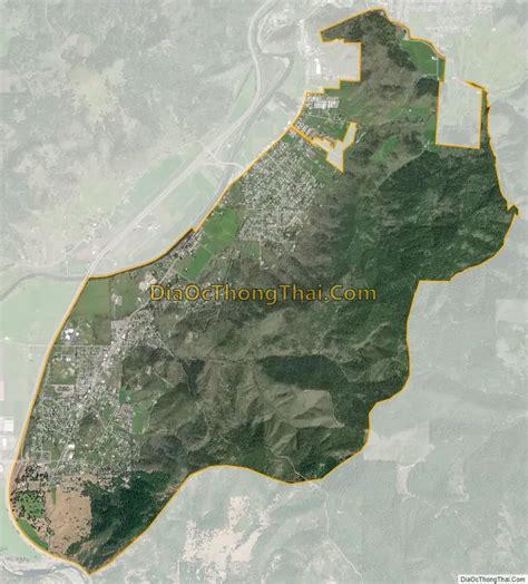 Map Of Tri City Cdp Thong Thai Real