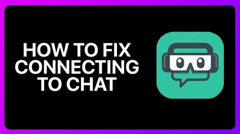 How To Fix Streamlabs Connecting To Chat Tutorial YouTube