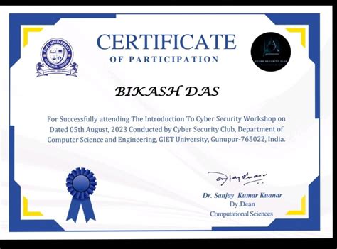 Bikash Das On Linkedin Cybersecuritygietu Kalilinux Tryhackme Cybersecurity Gietu
