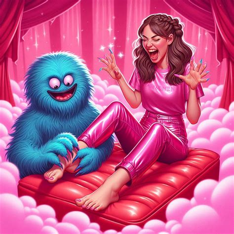 Tickle Monster Plays With Feet Of A Bratty Woman By Gigglegasfantasies
