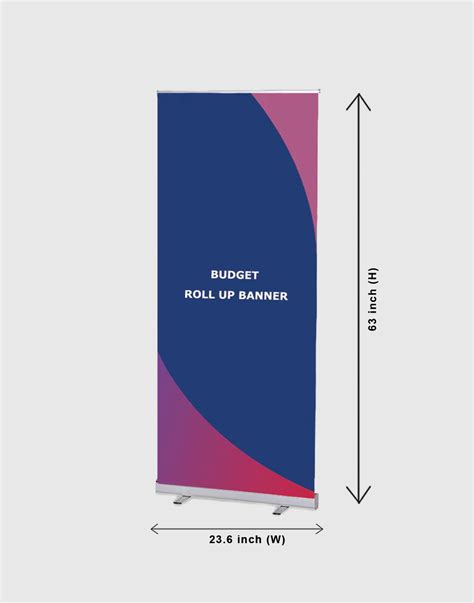 Pull Up Banner Sizes In Inches