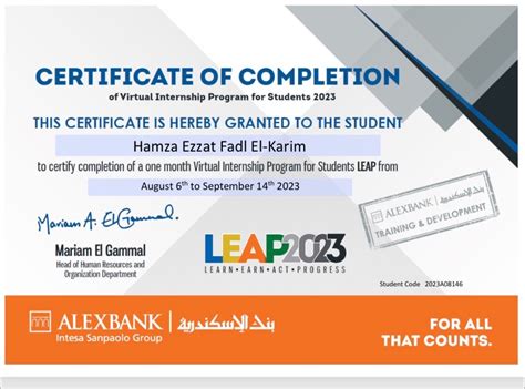 Hamza Ezzat On Linkedin Alexbank Leap2023