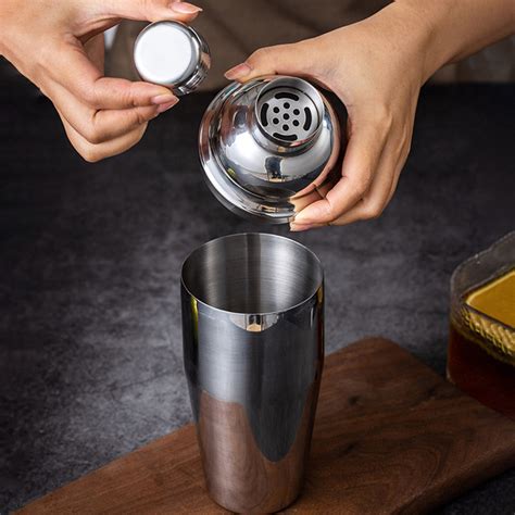 Badu Bg Шейкър за коктейли от неръждаема стомана 304 Миксер Капак за вино Горен капак Martini